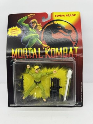 Vintage 1994 Mortal Kombat Sonya Blade Special Movie Edition Figure ...