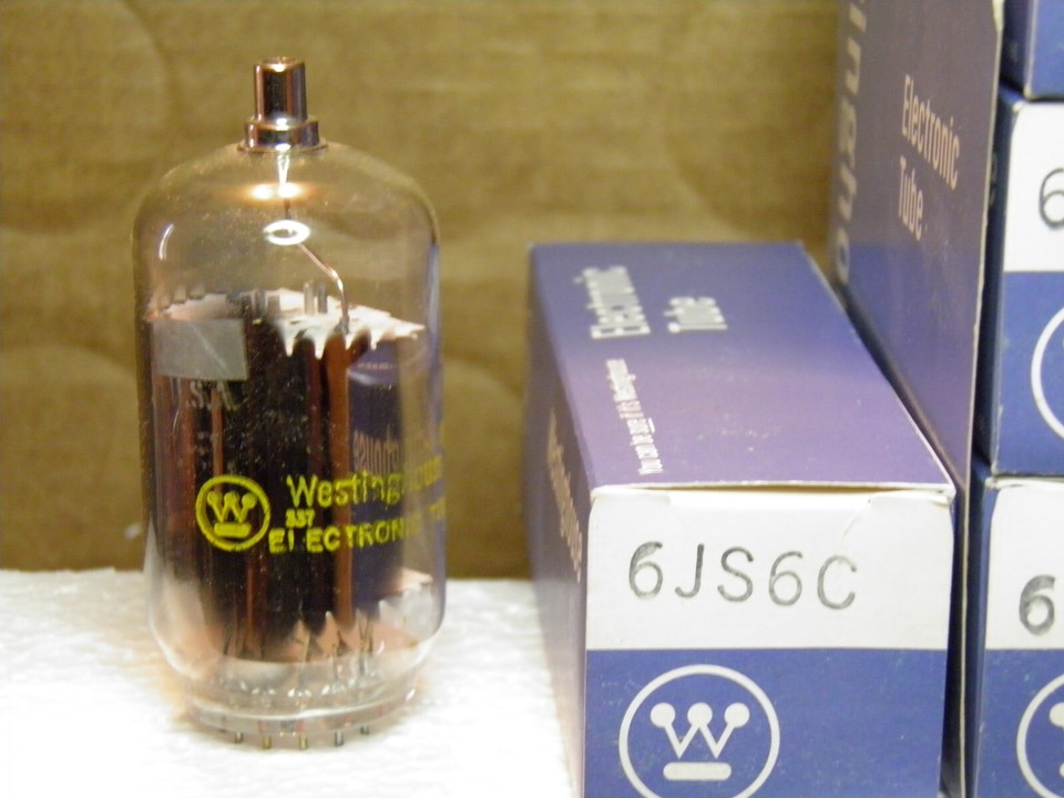 A VINTAGE WESTINGHOUSE 6JS6C NOS/NIB VAC TUBE | eBay