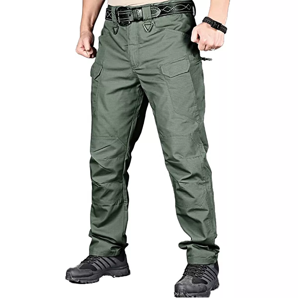 US Men Tactical Cargo Pants Soldier Straight-fit Work Combat Trousers ...