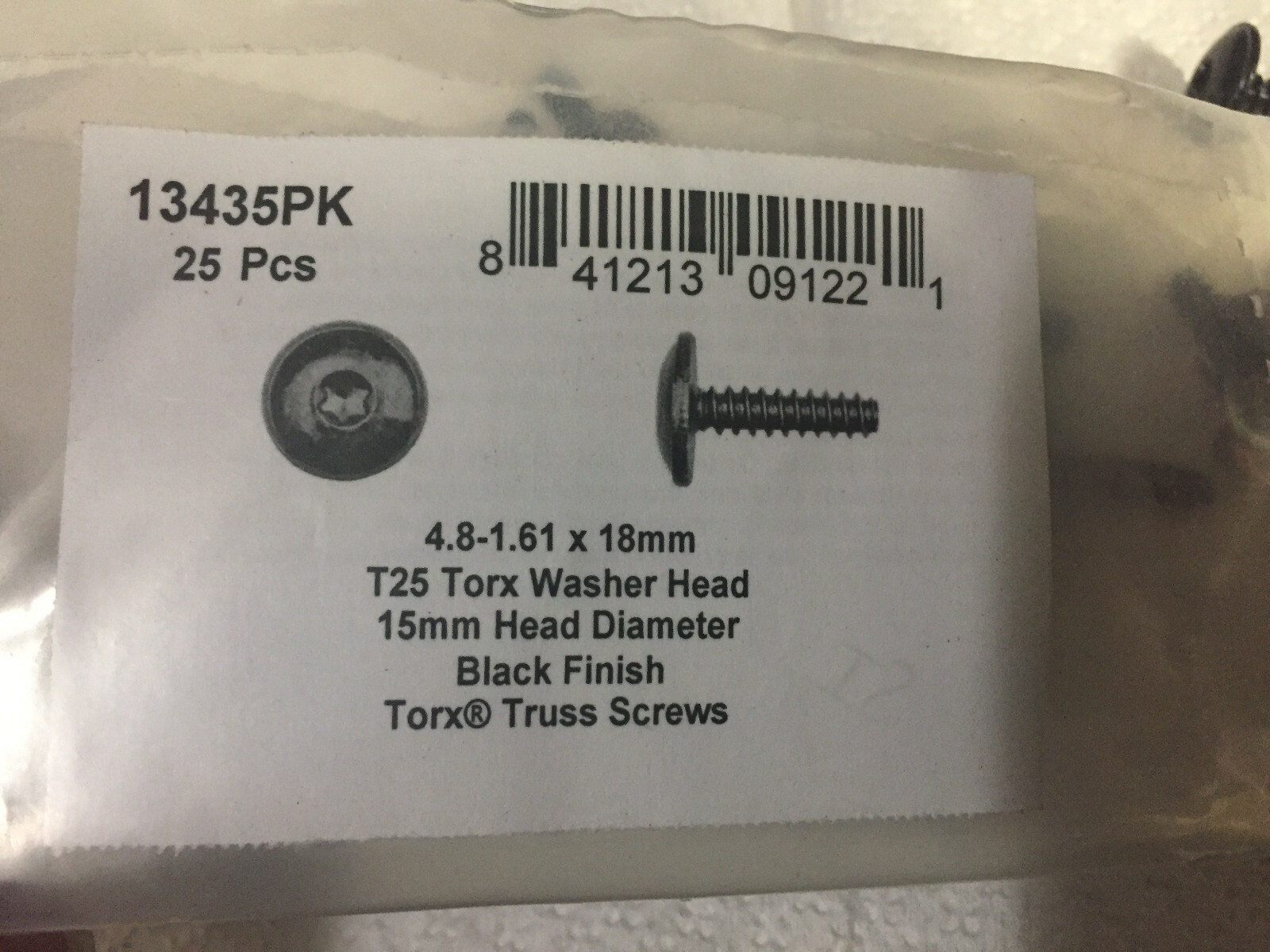 VW Torx Truss Head Tapping Screw for VW N90775801 USA SHIP 25PC | eBay