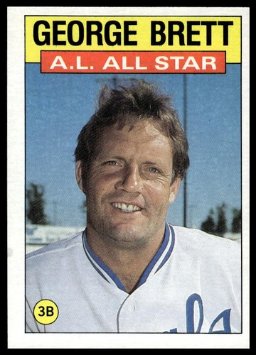 1986 Topps #714 George Brett | eBay