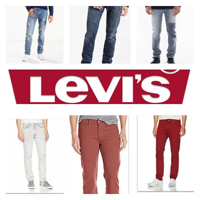 Levi's 511 Men's Denim Slim Fit Jeans Many Colors Many Sizes Levis 511 ...