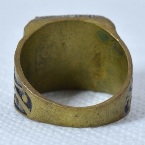 ANCIENT ANTIQUE BRONZE ROMAN RING LEGIONARY AMAZING ARTIFACT OLD ...
