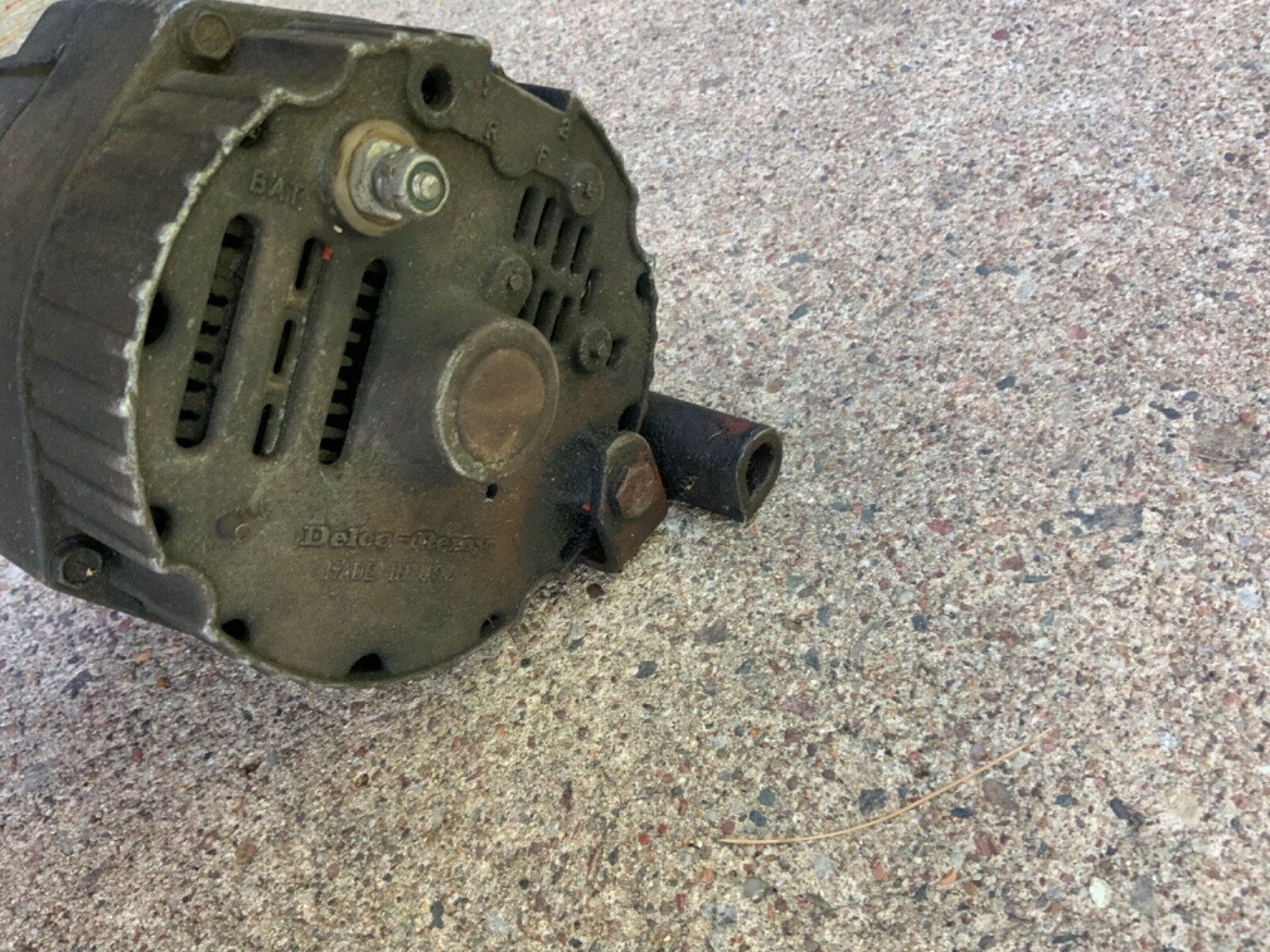 Factory Delco Remy Alternator 1102480 Date 7l5 61 Amp Chevy Corvette ...