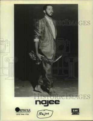 1987 Press Photo Najee holding a saxophone - nop63760 | eBay