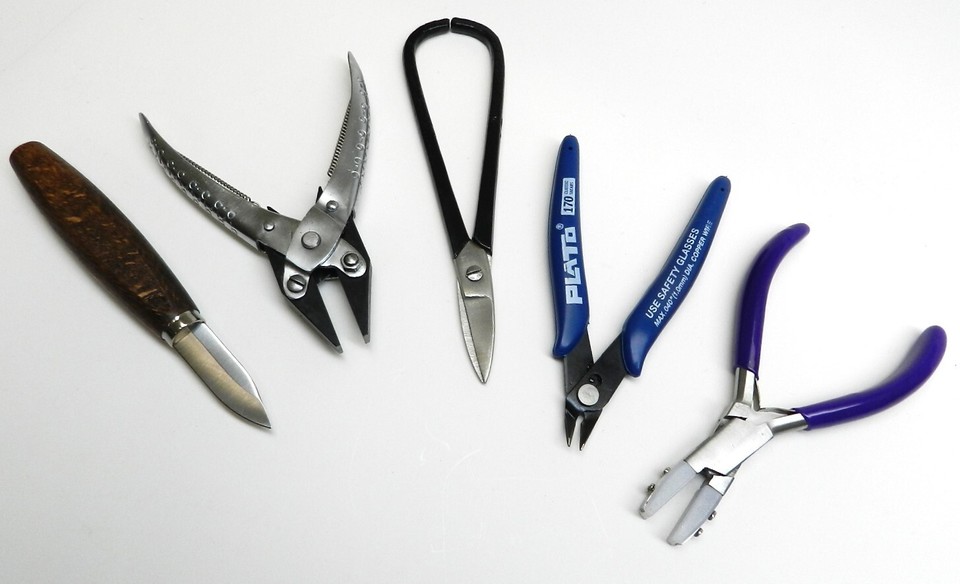 Jewelry Making Tool Kit 15 Pc Bead Working Hand Tools For Jewelers ...