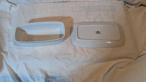 blue rose china butter dish Made In Japan | eBay