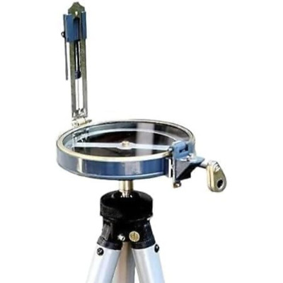 White Prismatic 0-360 Degree Brass Compass with Fold Prismatic ...