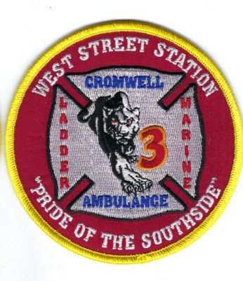 Cromwell CT Connecticut Fire Dept. West Street Station 3 PRIDE ...