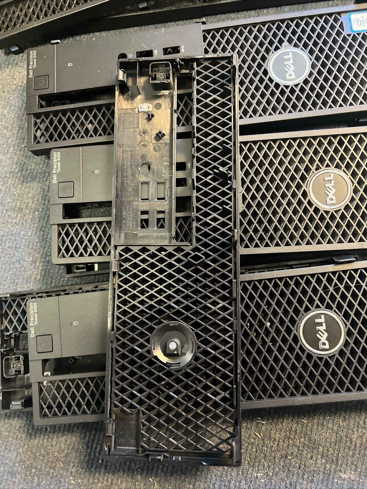 9x Genuine Dell Precision Tower 3420 Desktop Bezel Front Assembly XHXD1 ...