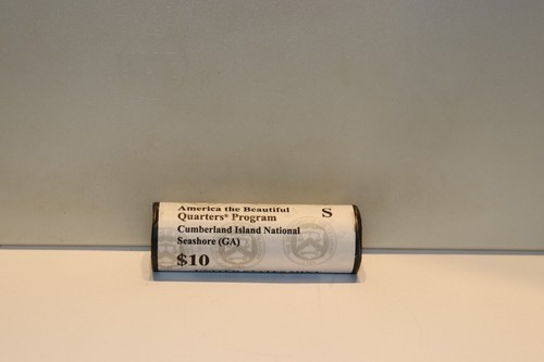 2018 S (BU) US Mint Bank Wrapped Quarters Unc Roll ATB Cumberland Isle ...