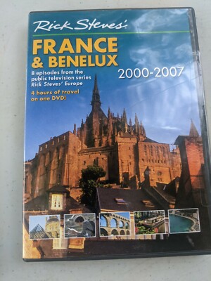 Shelf176 DVD~ RICK STEVES FRANCE & BENELUX | eBay