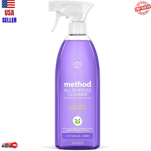 Method All-Purpose Cleaner Spray, French Lavender, Plant-Based and ...