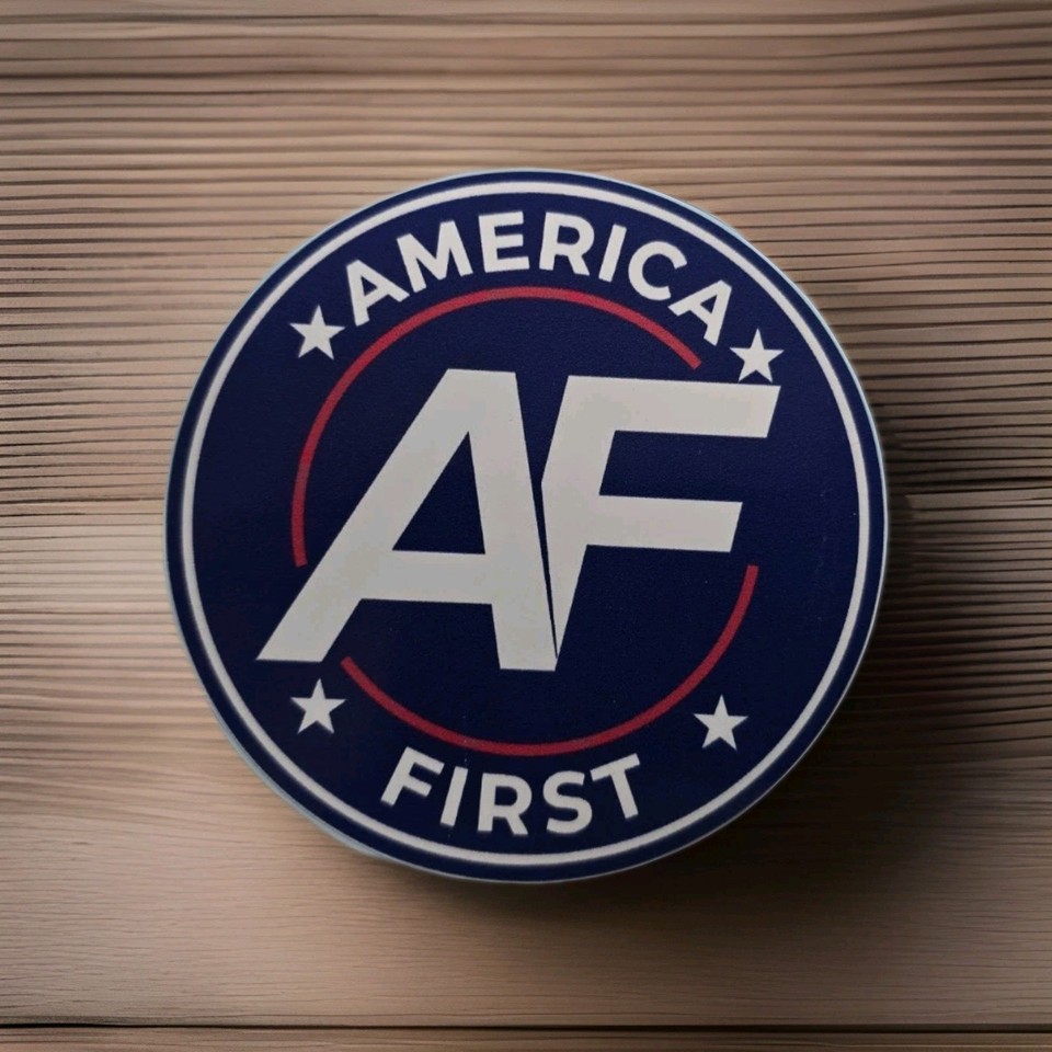 AMERICA FIRST Nick Fuentes Sticker, Vinyl, Decal American Wanghaf Made ...