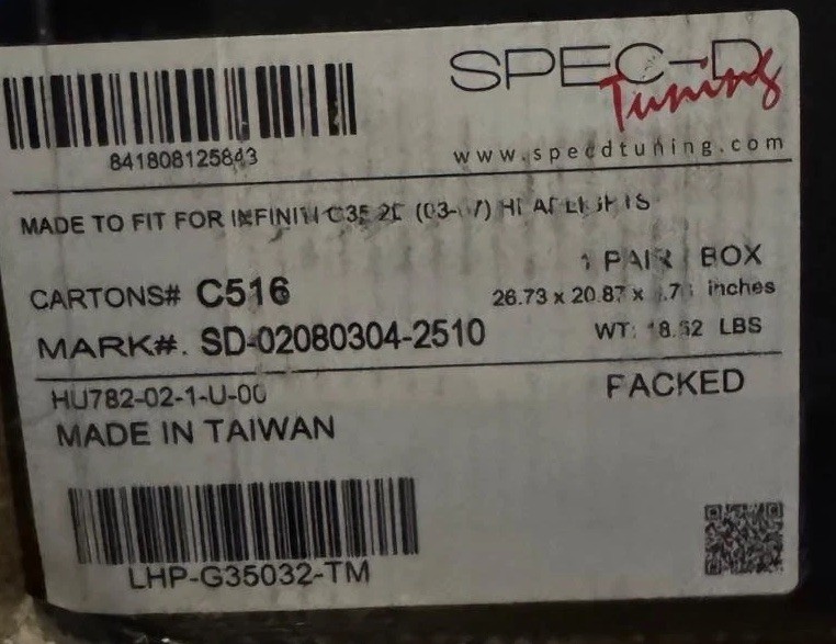 Fits 2003-2007 Infiniti G35 2Dr Coupe LED Strip Halo Projector ...