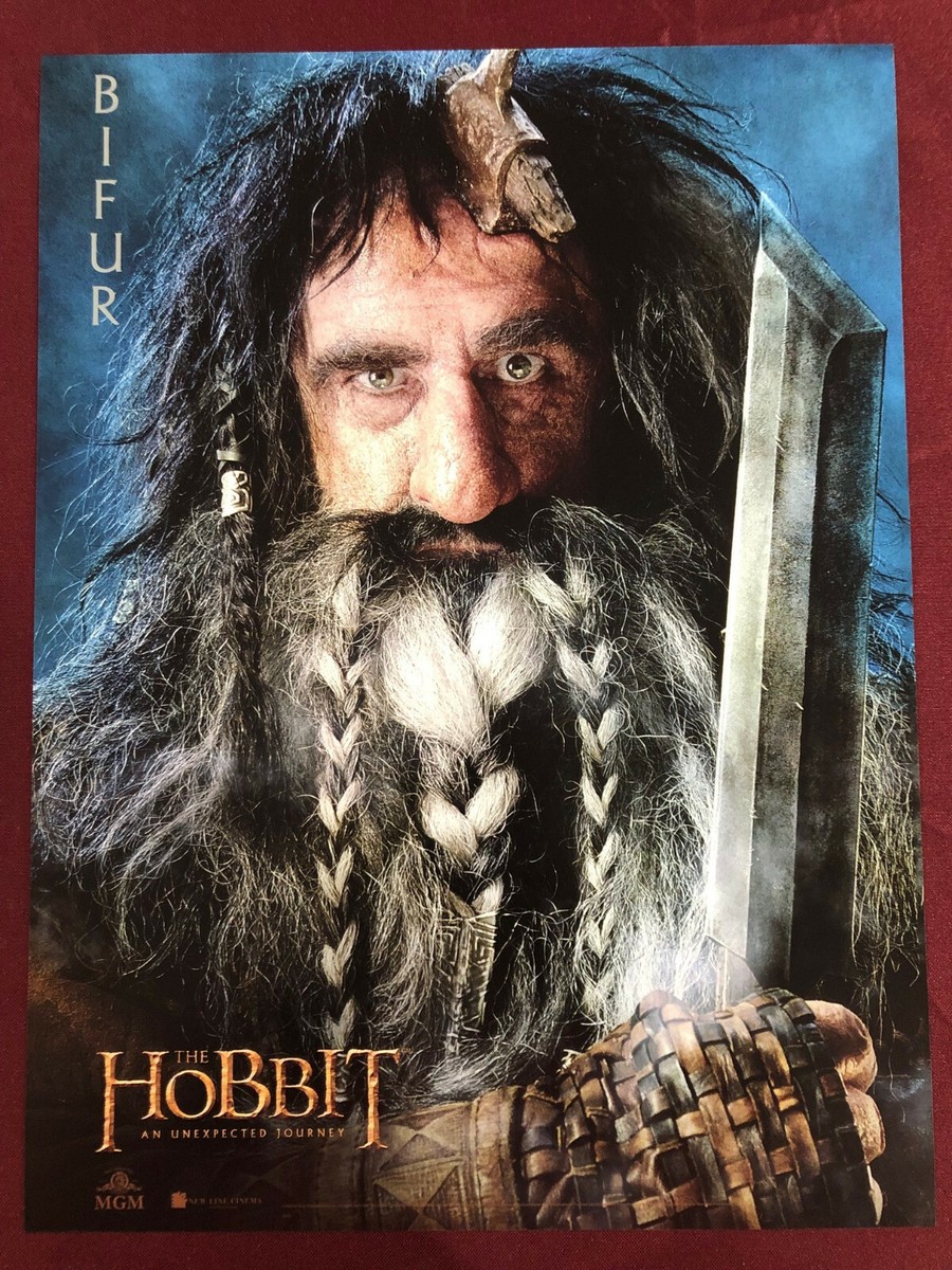 The Hobbit Poster Dwarves White Dwarf Magazines 6pc The Hobbit The
