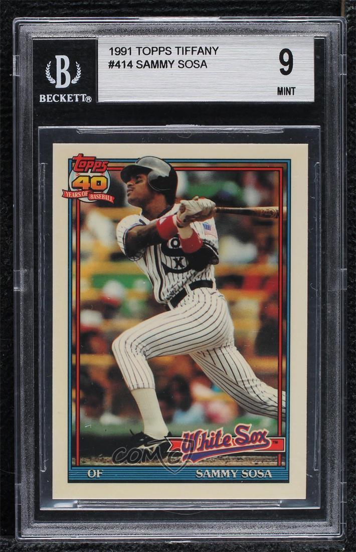 1991 Topps - Collector's Edition (Tiffany) #414 Sammy Sosa for sale ...