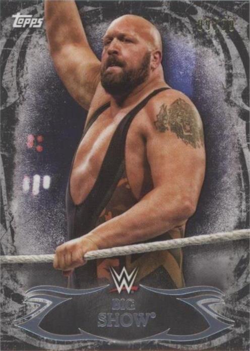 2015 Topps WWE Undisputed - Big Show #26 Black /99 for sale online | eBay