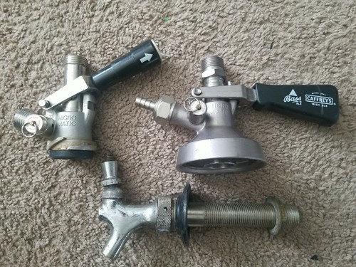 Micro Matic Beer Keg Coupler Tap System Lot Home Brewery | eBay