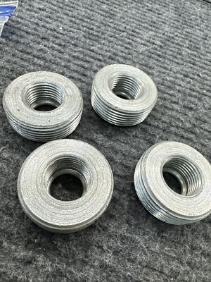Steel Reducing Bushings 1-1/4"-1/2" Electrical Box Conduit Fitting Lot ...