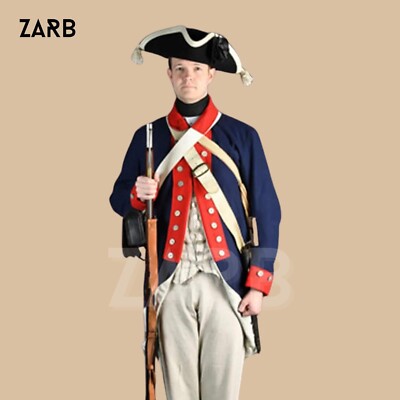 Continental Army Coat | 1770s Revolution War Jacket, Colonial Frock ...