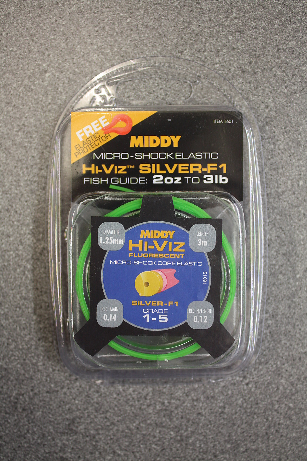 MIDDY HI-VIZ MICRO-SHOCK CORE HOLLOW FISHING POLE ELASTIC 3M VARIOUS ...