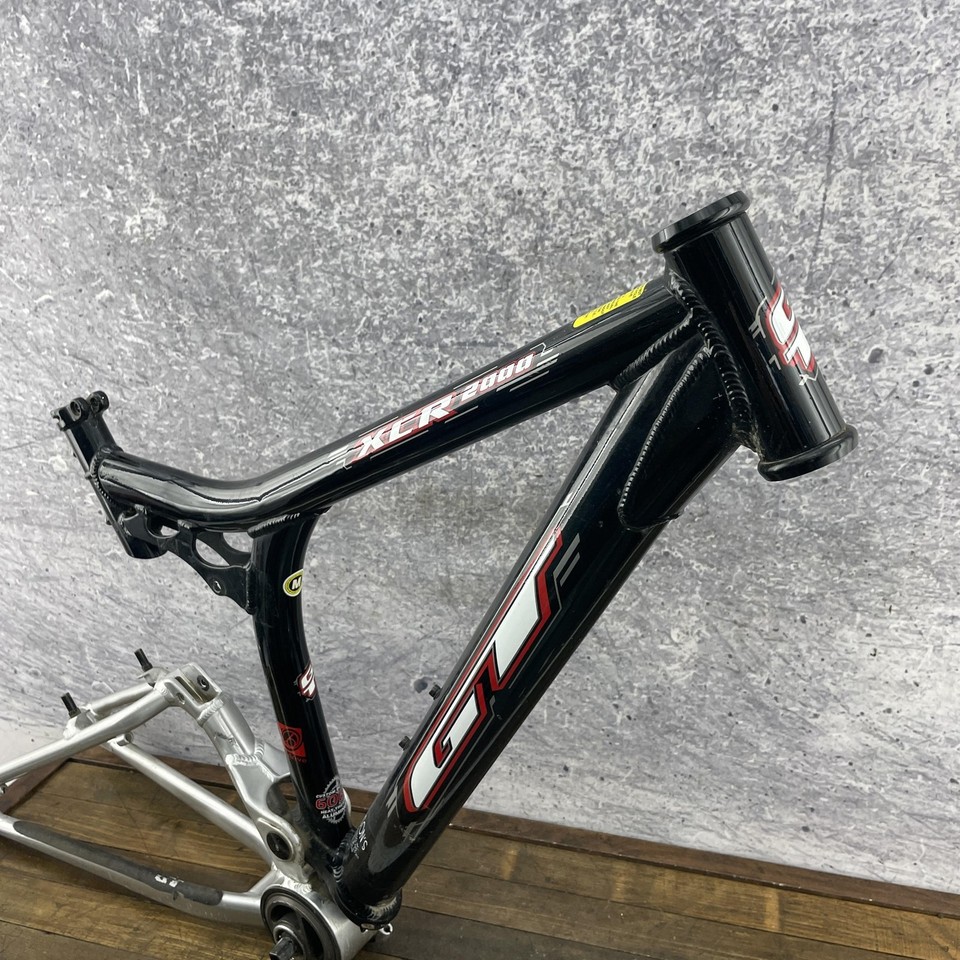 Vintage GT XCR 2000 Mountain Bike Frame 19in 6061 Aluminum I-Drive USA ...