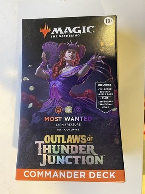 Magic the Gathering MTG Outlaws of Thunder Junction Most Wanted ...