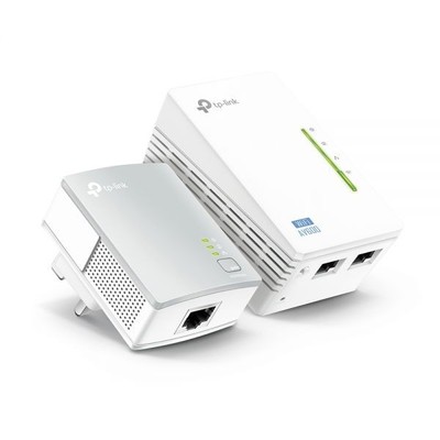 TP-Link TL-WPA4220 KIT Powerline Kit AV600Mbps e Wi-Fi 300Mbps ...