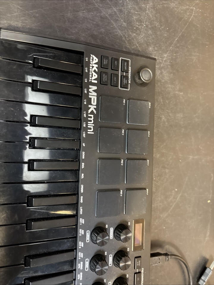 Akai Professional MPK Mini - Black - W/ Cable Cord | eBay