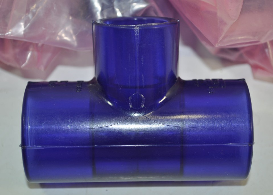 NEW Spears LXT Pure Water PVC Reducing Tee Socket 1 x 1 x 3/4 #- 801 ...