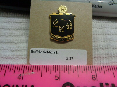 9th Regiment Texas State Guard Buffalo Soldiers II Unit Crest, DUI ...