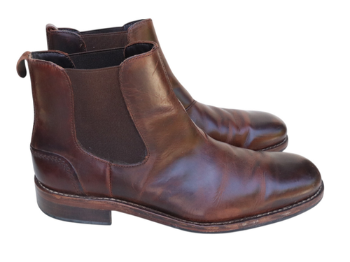 Wolverine 1000 Mile Brown Leather Pull On Chelsea Boots Men’s SZ 9.5D ...
