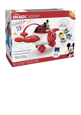 Disney Mickey Mouse Imagicademy Rocket Builder Playset | eBay