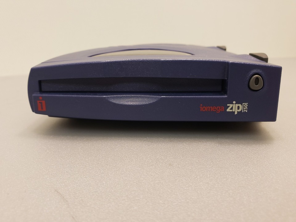 Iomega ZIP 250 External Drive 250MB Z250P No Power Adapter, Bare drive ...