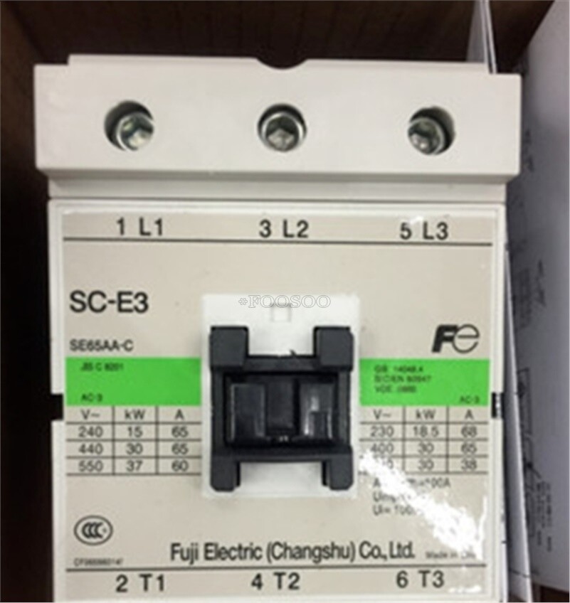 1Pc Fuji Ac Contactor SC-E3 65A New ok | eBay