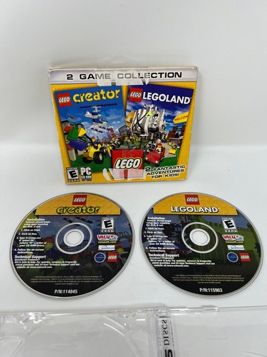 LEGO Creator/LEGOLAND PC CD-ROMS Dual Pack - Kids Fantastic Adventure ...