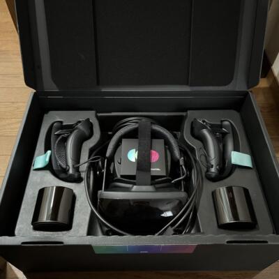 Valve Index Full Kit VR Headset Controllers Base Stations Face cover ...