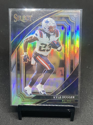 2022 Select Football Kyle Dugger Silver Parallel SP Patriots | eBay