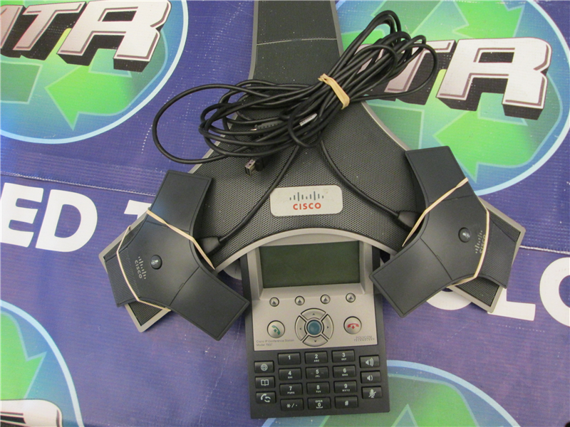 Lot of 2 Cisco IP VolP Conference Phone Station Model 7937 | eBay