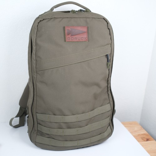 GORUCK GR1 26L Ranger Green 1000D Cordura W/ GR Field Pocket Made in ...