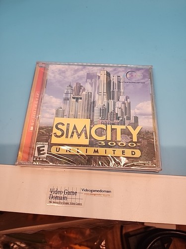 SIM City 3000 Unlimited Maxis EA Windows 95/98 PC-CD Rom Game for sale ...