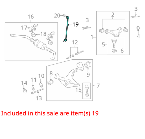 Genuine Land Rover Link Part Number - RBM500150 | eBay