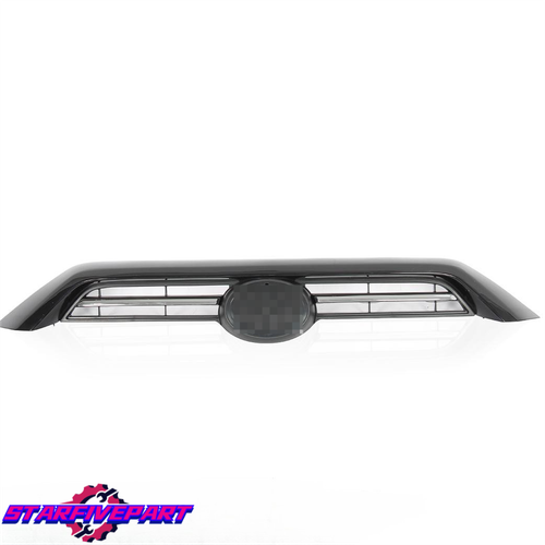 Fits 21-23 Toyota 4Runner Front Upper Hood Grille With Chrome Trim ...