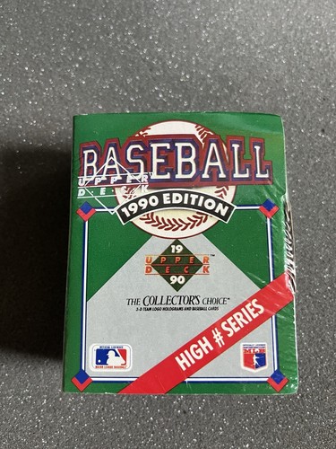 1990 Upper Deck Baseball Cards High Number Series Factory Box 701-800 ...