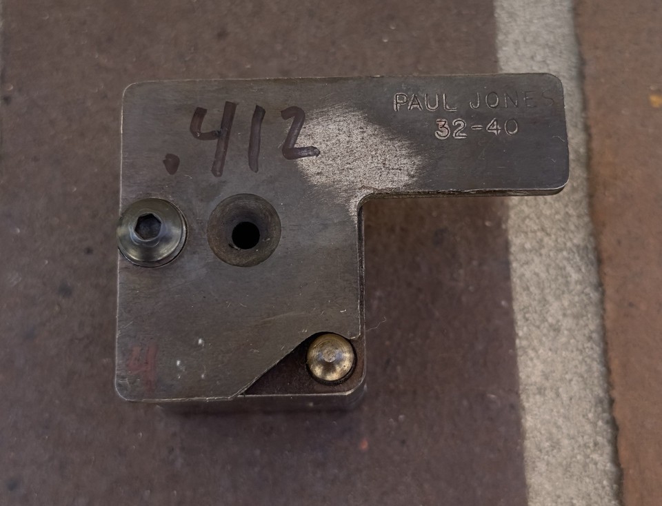 Paul Jones 40 cal Single Cavity Black Powder Lead Cast Bullet Mould | eBay