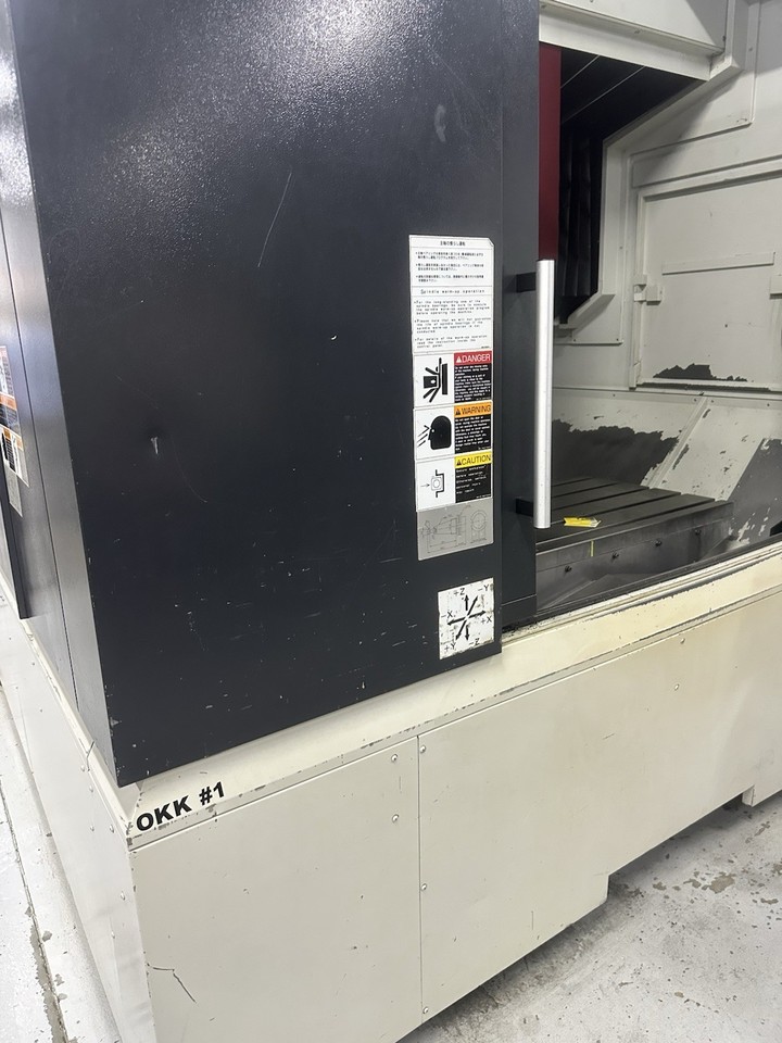 2005 OKK VP-600 3 Axis CNC VMC 20 Position Auto Tool Changer Serial ...