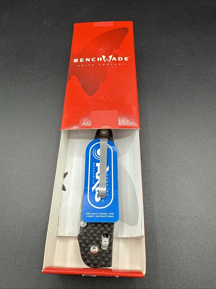 Benchmade 770 Osborne Folding Knife AXIS 154CM Carbon Fiber USA 2003 | eBay