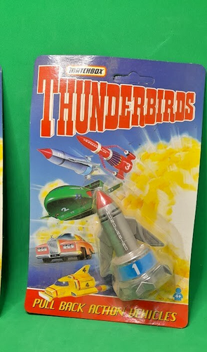 Matchbox Thunderbirds 1992- Thunderbird 1 ,Pull Back Action Vehicle ...
