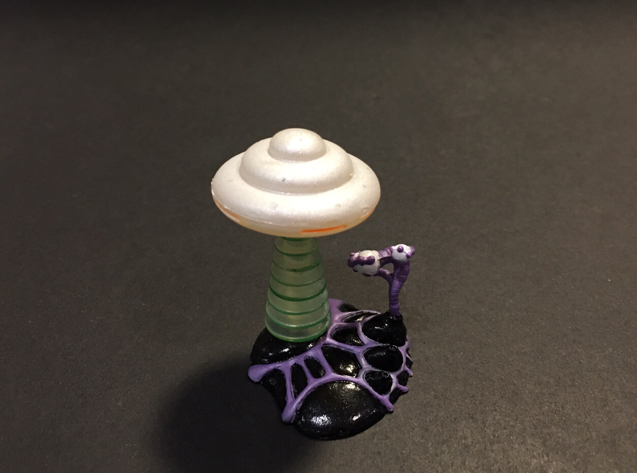 Tomy Chocovader 3 UFO Alien Spaceship Kagami mochi Type UFO U28 Figure ...